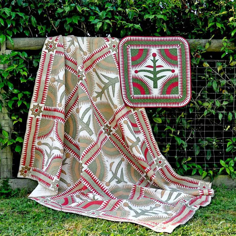Southern Beauty Quilt - Printed Pattern with Foundation Papers ...